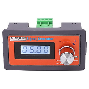 Hilitand High Accuracy Adjustable Voltage Generator with Encoder Adjustment, LCD Display, and ABS Shell for DC 0-10V Output Adjustment