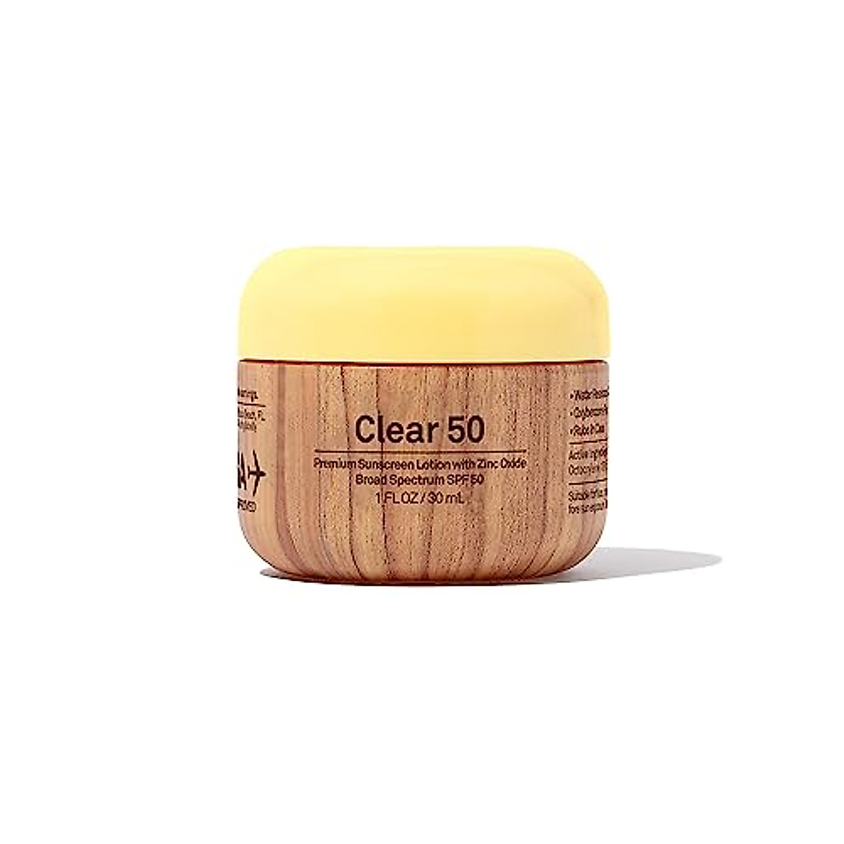 Sun Bum Original SPF 50 Clear UVA/UVB Face Sunscreen with Zinc And Vitamin E | Broad Spectrum Moisturizing Vegan and Hawaii 104 Reef Act Compliant (Octinoxate & Oxybenzone Free) | 1 Fl Oz