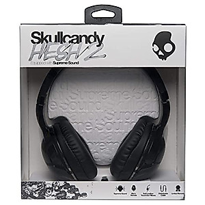 Skullcandy Hesh 2 Over-Ear Headphones with Mic, Black (Renewed)