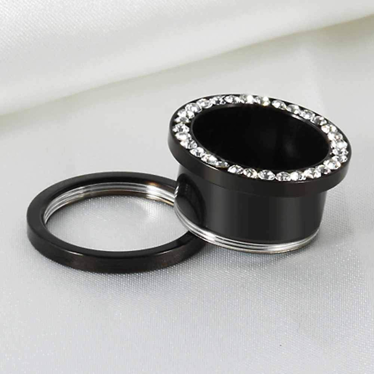 TBOSEN 8 PCS Ear Tunnels Plugs Gauges Stainless Steel Expander Stretcher Piercings