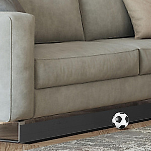 Hoghaki Toy Blockers for Furniture, Prevent Things from Going Under Sofa Bed and Other Furniture, Hard Floors Only,Easy to Install & Remove