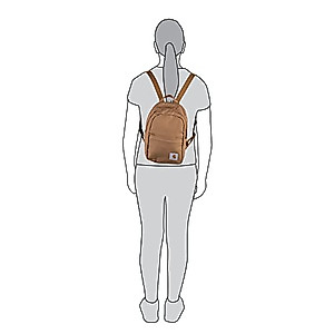 Carhartt Classic Mini Backpack, Durable, Water-Resistant Backpack with Adjustable Shoulder Straps, Black