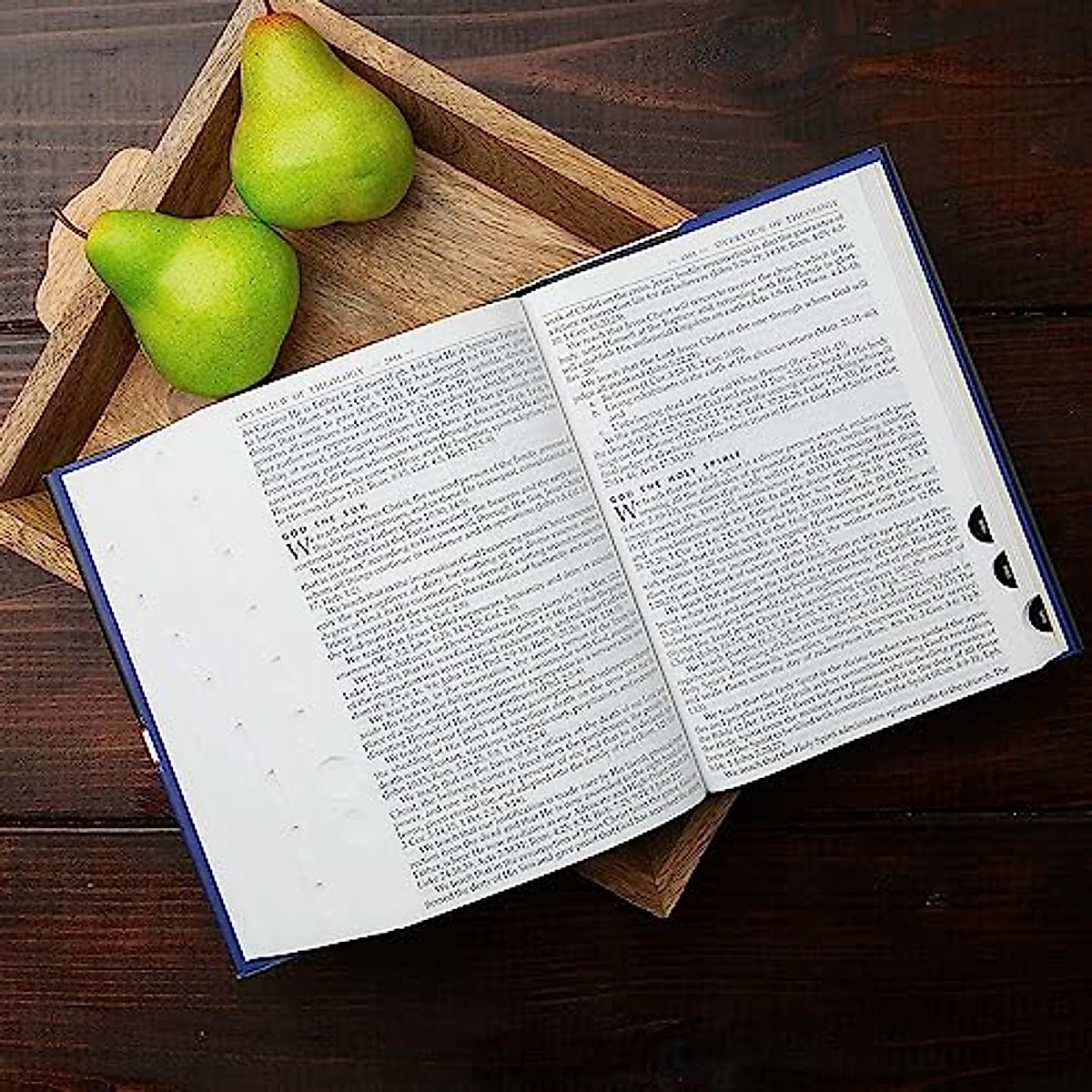 NKJV, The MacArthur Study Bible, Large Print, Bonded Leather, Black, Thumb Indexed: Holy Bible, New King James Version