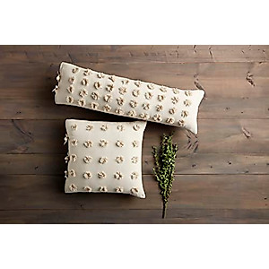 Mud Pie Dot Pillow, Short 20" x 20"