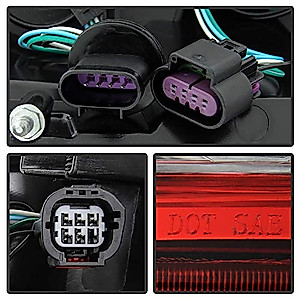 ACANII - For 2011-2020 Dodge Grand Caravan Factory LED Tail Light Brake Lamp Assembly Replacement Rear Passenger Side