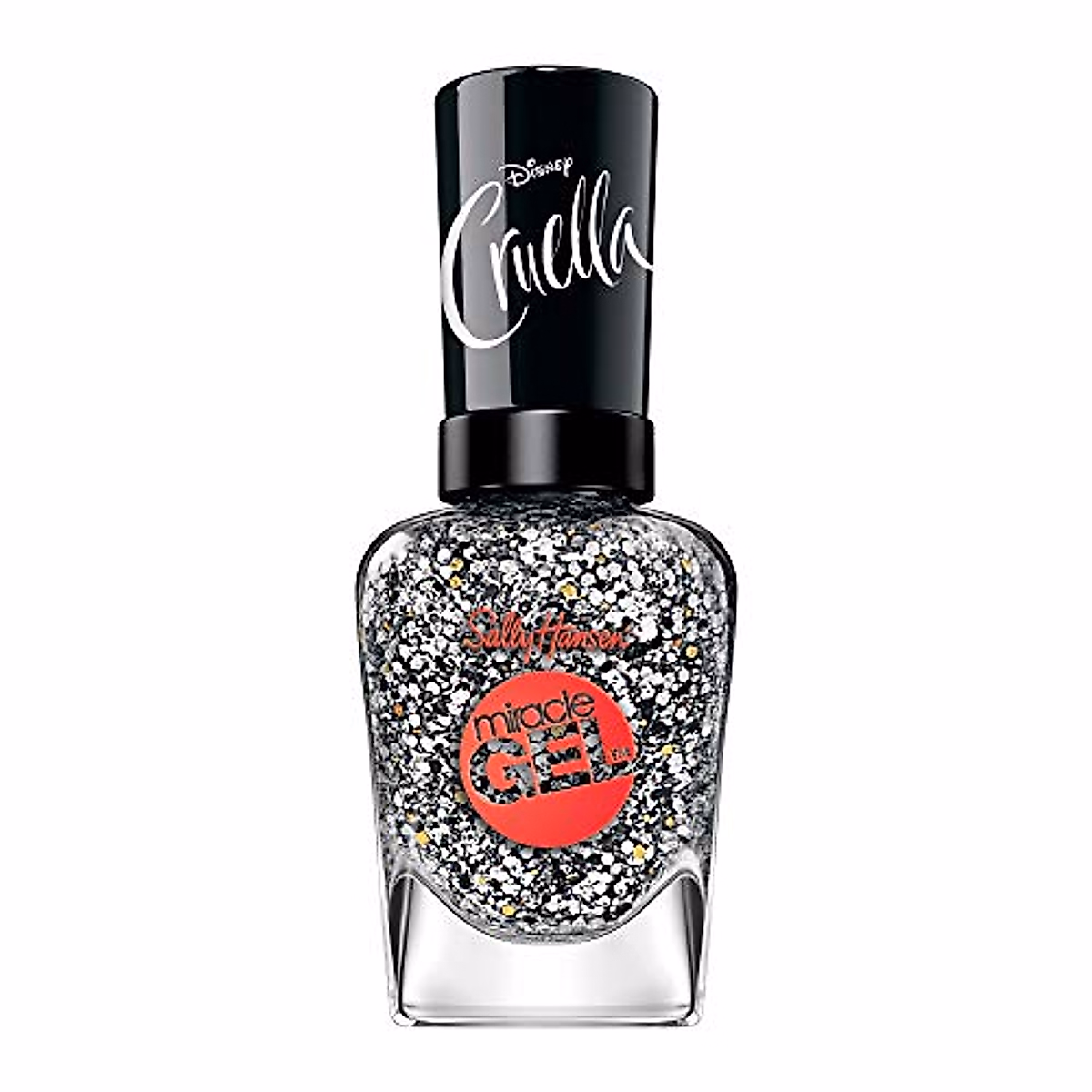 Sally Hansen Miracle Gel and Disney’s Cruella Collection, The DeVil Is In The Details - 0.5 Fl Oz