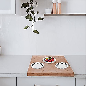 jojofuny 6pcs Food Dish Dishes Tray Snack Plate Home Trays Plates Silver Platter for Serving Appetizers Fruits Inch Supplies Mini Round Metal Candy Snacks Dessert Organizer Nut Appetizer