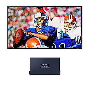 SAMSUNG QN65LST9TA 65" The Terrace 4K Full-Sun Outdoor QLED Smart TV with a VG-SDC65G The Terrace TV Dust Cover (2021)