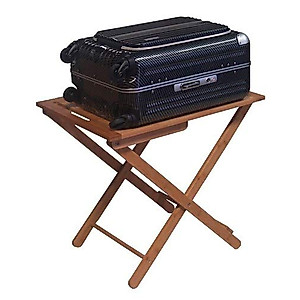 Proman Products Bail Bali Bamboo Luggage Rack, Natural Color