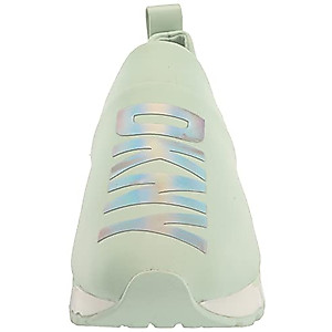 DKNY Women's Jadyn Lightweight Slip on Comfort Sneaker, Seafoam, 9