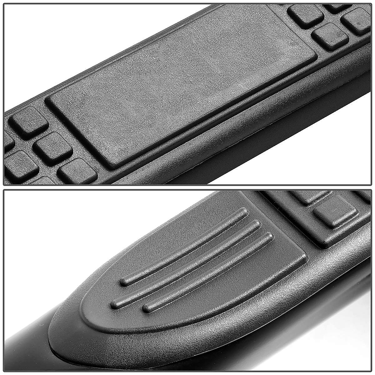 DNA MOTORING STEPB-3-UNI-BK Black 3" Side Step Nerf Bar Running Board Replacement Compatible with 00-11 Suburban/Tahoe/Yukon 1500 2500