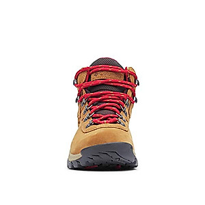 Columbia Women's Newton Ridge Plus Waterproof Amped, Elk/Mountain Red, 10