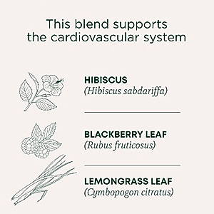 Traditional Medicinals Organic Hibiscus Herbal Tea, 16 Tea Bags (Pack Of 1)