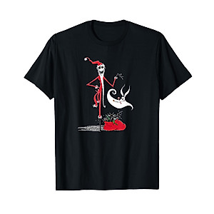 Disney Nightmare Before Christmas Holiday Jack & Zero T-Shirt