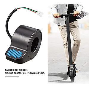 TOMALL Electric Scooter Thumb Throttle Accelerator Throttle Accelerator Replacement Parts Throttle Pedal Replacement Electric Scooter Parts for Ninebot Electric Scooter ES1/ES2/ES3/ES4