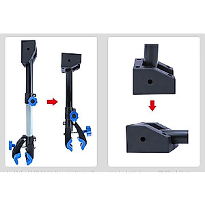 YIYIBYUS Bike Repair Stand, Foldable Wall Mount Bike Repair Stand Holder Storage Rack Bicycle Clamp Stand