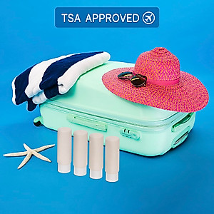 TSA Approved Travel Bottles Set for Toiletries 50ml 1.7oz Squeeze Bottle Travel Size Container Kit Portable Leak Proof Refillable Cosmetic Airplane Essential Shampoo Conditioner Body Lotion Shower Gel