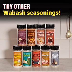 White Cheddar Cheese Popcorn Seasoning - Wabash Valley Farms White Cheddar Cheese Powder, Fat Free White Cheddar Popcorn Seasoning, White Cheddar Powder for Popcorn, White Cheese Seasoning (5.2 oz)