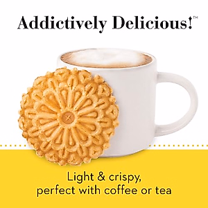 Reko Pizzelle Authentic Italian Style Waffle Cookie, Lemon, 7 Ounce (Pack of 1)