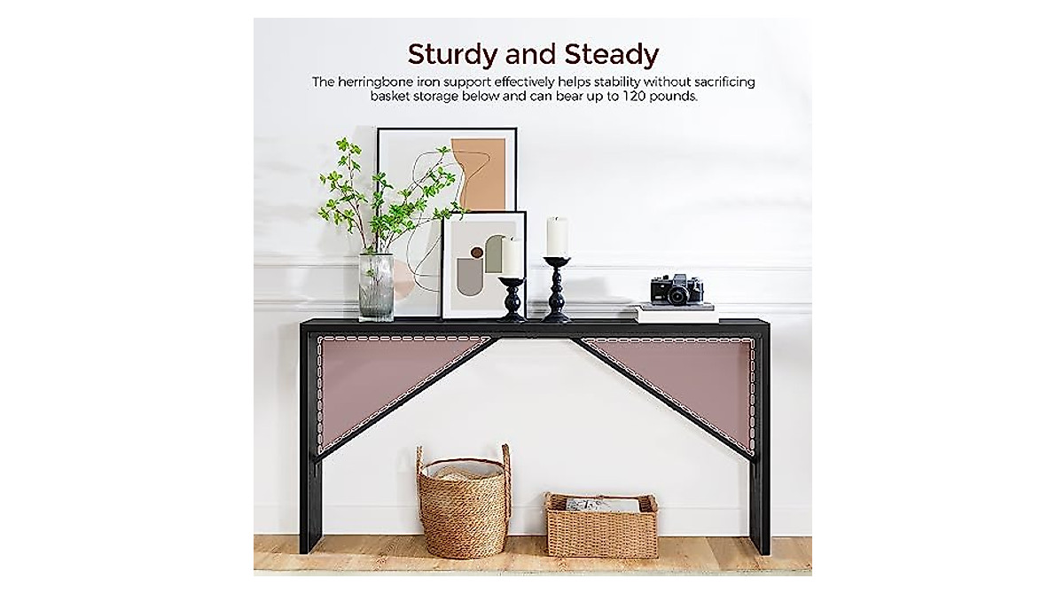 MAHANCRIS 62" Console Table - Stylish & Versatile Design