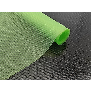 8 Pieces Anti Slip Washable Refrigerator Liners Mat, Kitchen Organization, Drawers Organization, Table Mats, Glass Tops (Blue)