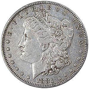 1881 O Morgan Dollar XF EF Extremely Fine 90% Silver $1 US Coin Collectible