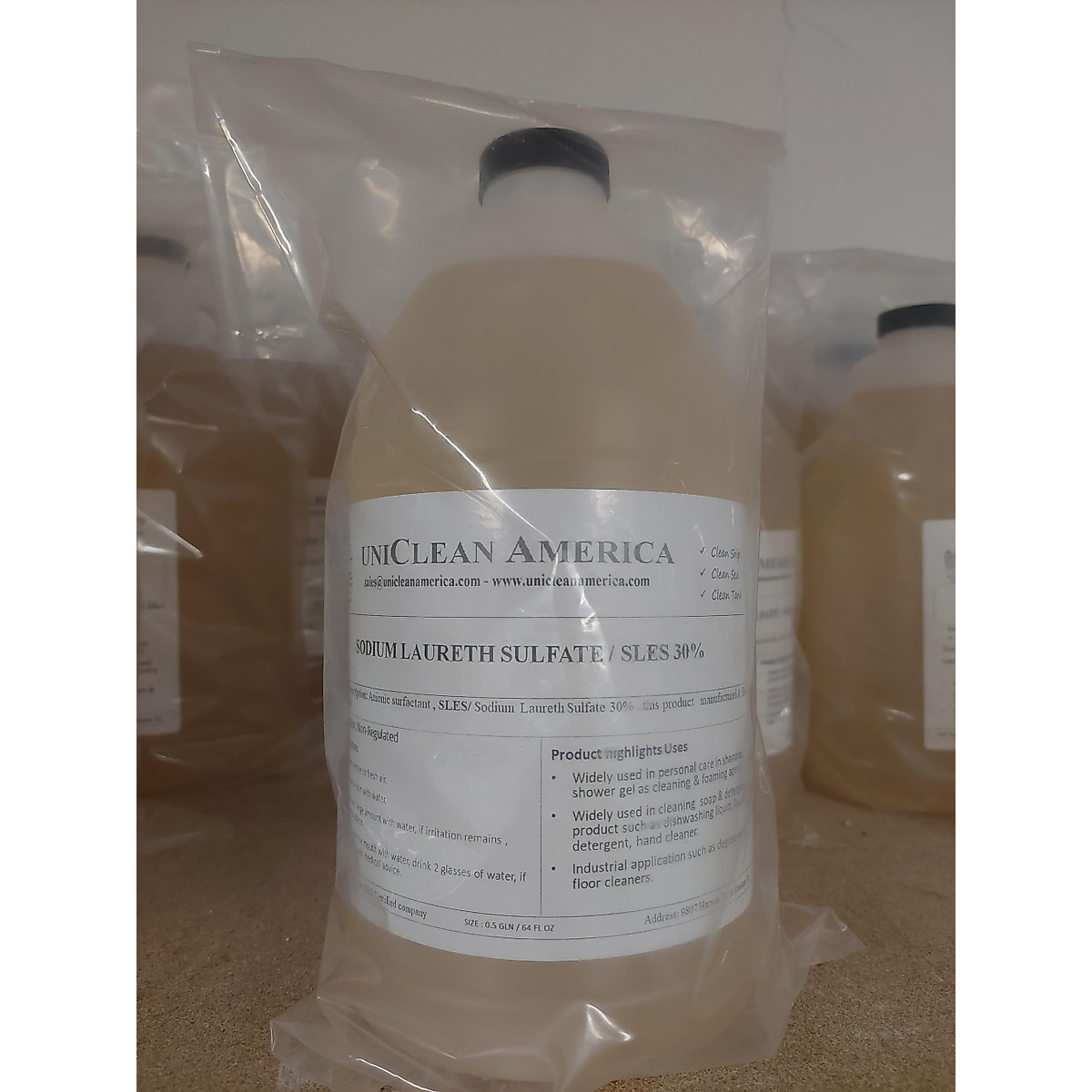 Sodium laureth sulfate 60%/ SLES (128 oz, 30%)