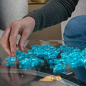 BePuzzled | Owl Original 3D Crystal Puzzle, Ages 12 and Up, Grey