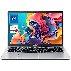 Acer 2023 Newest Aspire 1 Slim Laptop, 15.6" Full HD Display, 16GB Memory, 1TB SSD Storage, Intel Dual-core Processor, Ethernet Port, HDMI, Type-C, Windows 11 Home S, 1 Year Microsoft 365 Included