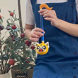 Special Edition Sanrio Otamatone (2 Pc. Set - Aggretsuko Sweet + Rage) - Fun Electronic Musical Toy Instrument by Maywa Denki (Official Licensed) [Includes Song Sheet and English Instructions]