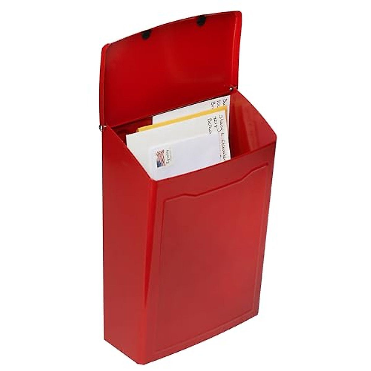 Architectural Mailboxes 2681R Marina Wall Mount Mailbox, Small, Red
