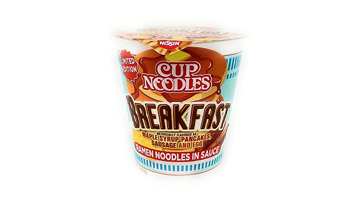 Cup Noodles Breakfast Limited Edition – Quick Pancake-Flavored Instant ...