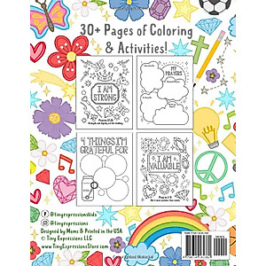 A Coloring & Activity Book for Girls: God Made Me Special!: 30 Pages of Bible Verses and Christian Images for Kids to Color