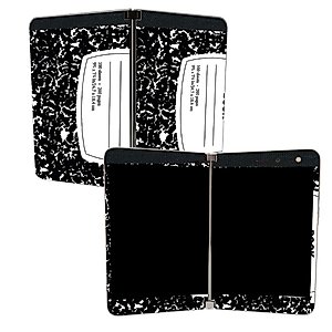 MightySkins Skin for Microsoft Surface Duo - Composition Book | Protective, Durable, and Unique Vinyl Decal wrap Cover | Easy to Apply, Remove, and Change Styles | Made in The USA