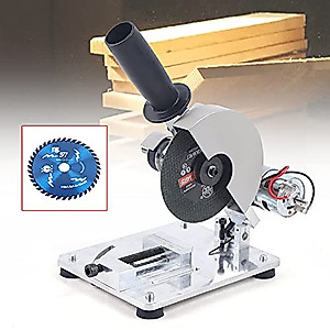 Micro Cutting Machine, Portable Table Saw 9000r/Min Soft Material Micro Miter Saw Powerful Miter Saw for Cutting Wood Plastic Acrylic Bamboo Material
