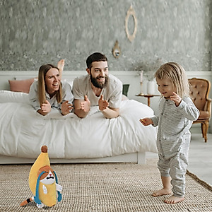 Crying Banana Cat Plush Toy, Sad Banana Cat Stuffed Animal, Cute Yellow Kitty Fruit Plushie Pillow Doll