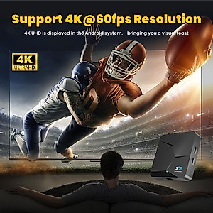 Bearway Super Console x2 Retro Game Console with 60,000+Classic Games for TV, Video Game Console with 60+Emulators,Plug& Play Gaming System EmuELEC4.6&Android TV 9.0, 2 Wireless Controllers(256G)