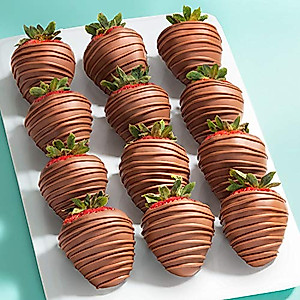 12 Magical Milk Chocolate Covered Strawberries