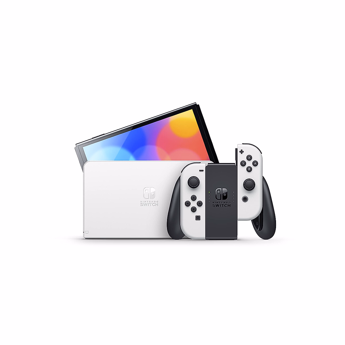 Nintendo Switch OLED Model w/ White Joy-Con (Renewed)
