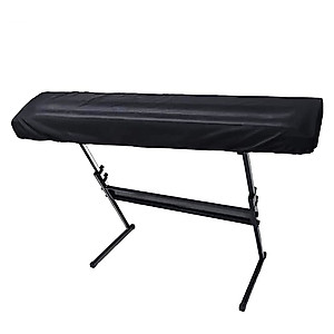 Keyboard Dust Cover Digital Piano Dust Cover - Fits Most 76/88 keys Electric/Digital Piano Stretchable Protective Keyboard Cover, Elastic Cord Locking Clasp, Machine Washable
