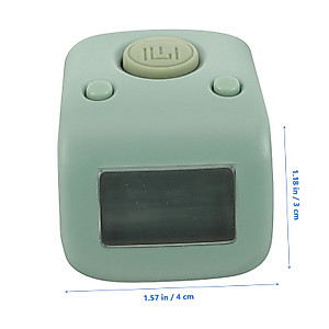 VANZACK Finger Counter Digital Counter Hand Counter Handheld Tally Counters Electronic Counter with Ring Digital Finger Rechargeable Counter Click Counter Number Clicker