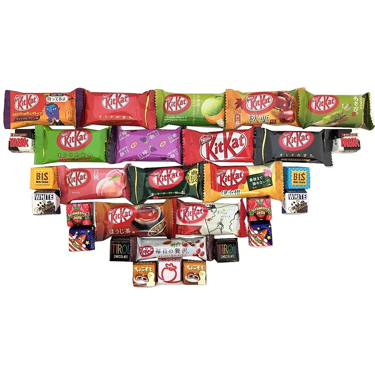 30 Japanese Kit Kat & Tirol Variety Pack Assortment (BOX)
