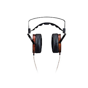 Monolith M1060 Over Ear Planar Magnetic Headphones - Black/Wood With 106mm Driver, Open Back Design, Comfort Ear Pads For Studio/Professional
