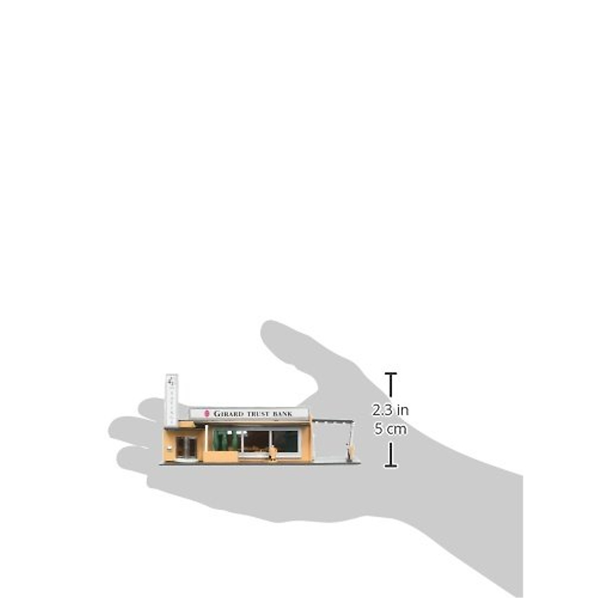 Bachmann Trains - PLASTICVILLE U.S.A. BUILT-UP BUILDING - DRIVE-IN BANK - N Scale