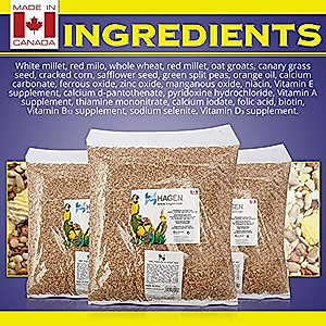 Hagen Pigeon & Dove Seed, Nutritionally Complete Bird Food 25 Pound (Pack of 1)