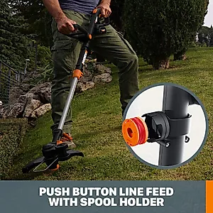 WORX 20V Power Share GT Revolution String Trimmer/Edger/Mini-Mower & Turbine Blower Combo Kit W/Quick Charger