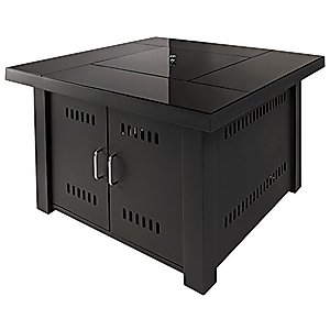 Pleasant Hearth OFG444T Sheridan Gas Fire Pit Table Propane