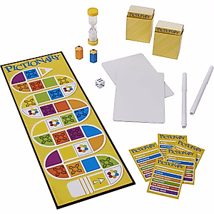 Mattel Games Pictionary Board Game, Drawing Game for Kids, Adults and Game Night, Unique Catch-All Category for 2 Teams (Amazon Exclusive)