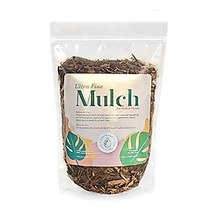 Urban Thumb & Co Ultra Fine Garden Plant Mulch - Top Cover for Indoor / Outdoor Potted House Plants - Compact Size, Potting Mix for Urban Plant Lovers- 3.25 Quarts