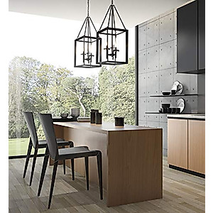 JONATHAN Y JYL7412A Anna 12" 3-Light Metal/Glass Pendant Traditional Classic Modern Industrial Farmhouse Dining Room Living Room Kitchen Foyer Bedroom Hallway, Oil Rubbed Bronze/Clear
